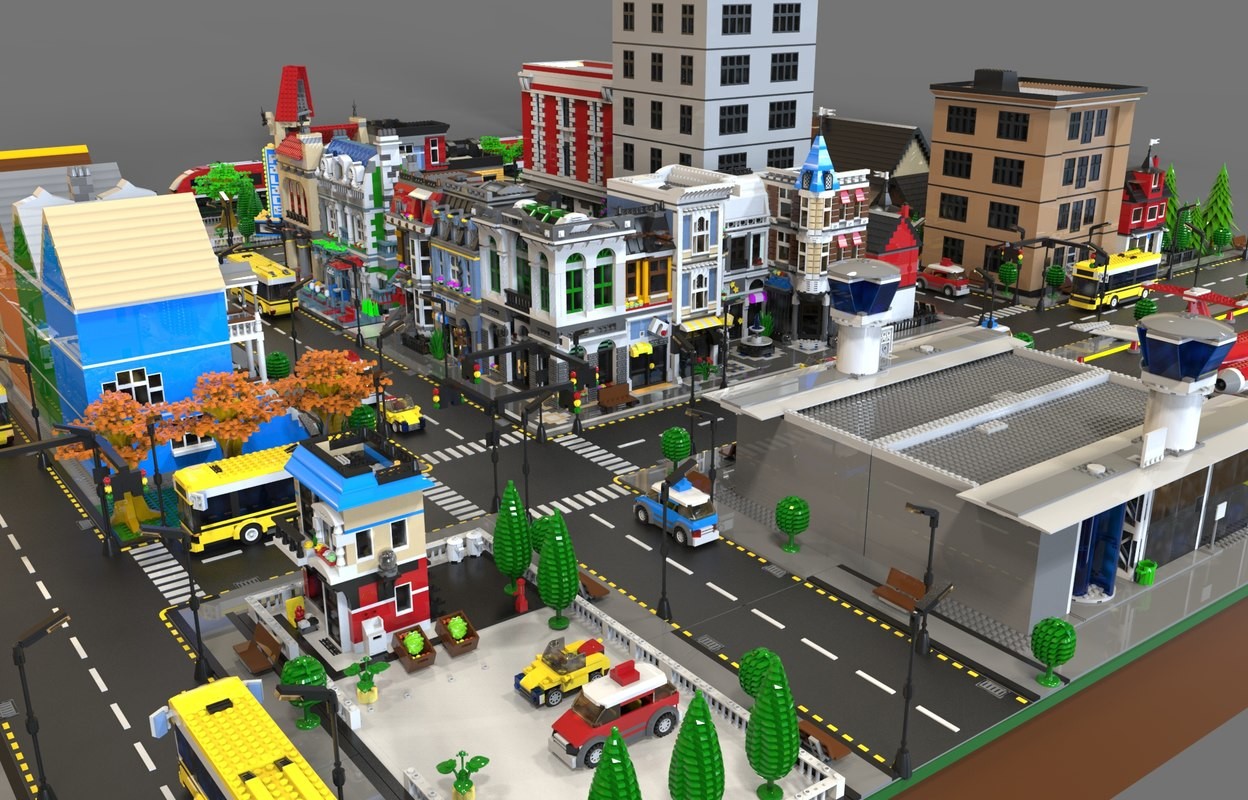 ArtStation - Lego city new 1 | Resources