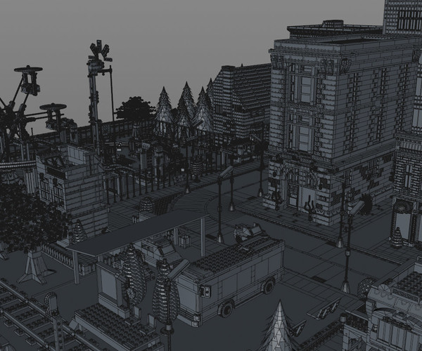 ArtStation - Lego city new 1 | Resources