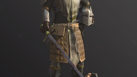 ArtStation - Holy knight | Game Assets