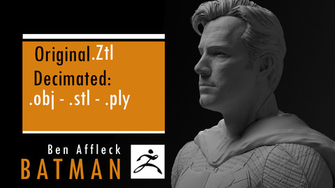 ArtStation - Ben Affleck Batman without mask | Resources