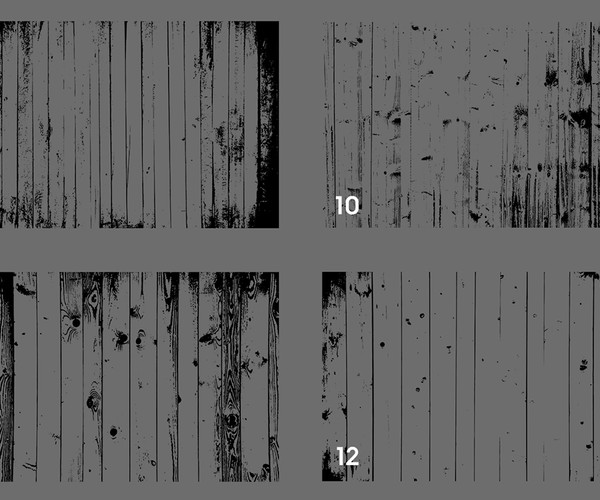 ArtStation - 20 Wood Wall Texture Overlays | Resources