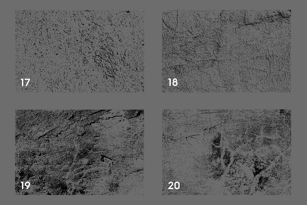 ArtStation - 20 Concrete Wall Texture Overlays | Brushes