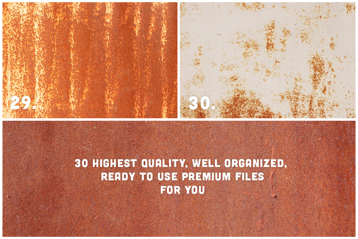 ArtStation - 30 Rust Wall Background Textures | Resources