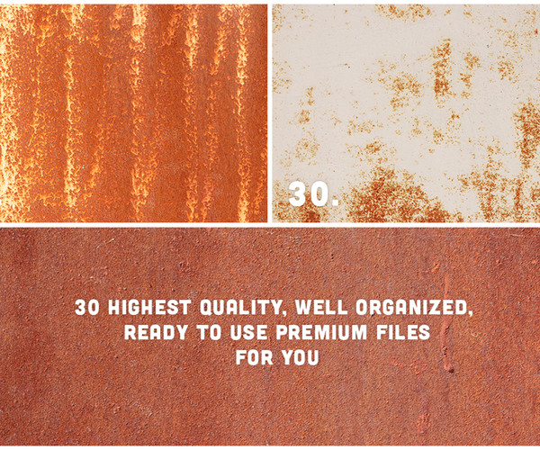 ArtStation - 30 Rust Wall Background Textures | Resources