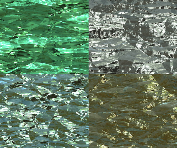 ArtStation - 20 Crumpled Foil Background Textures | Resources