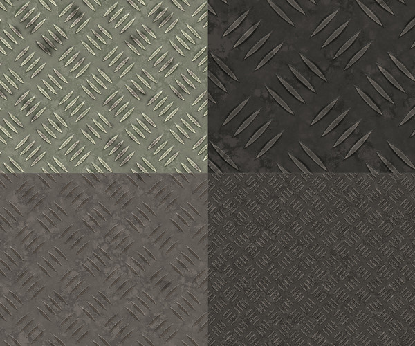 ArtStation - 20 Diamond Plate Background Textures | Resources