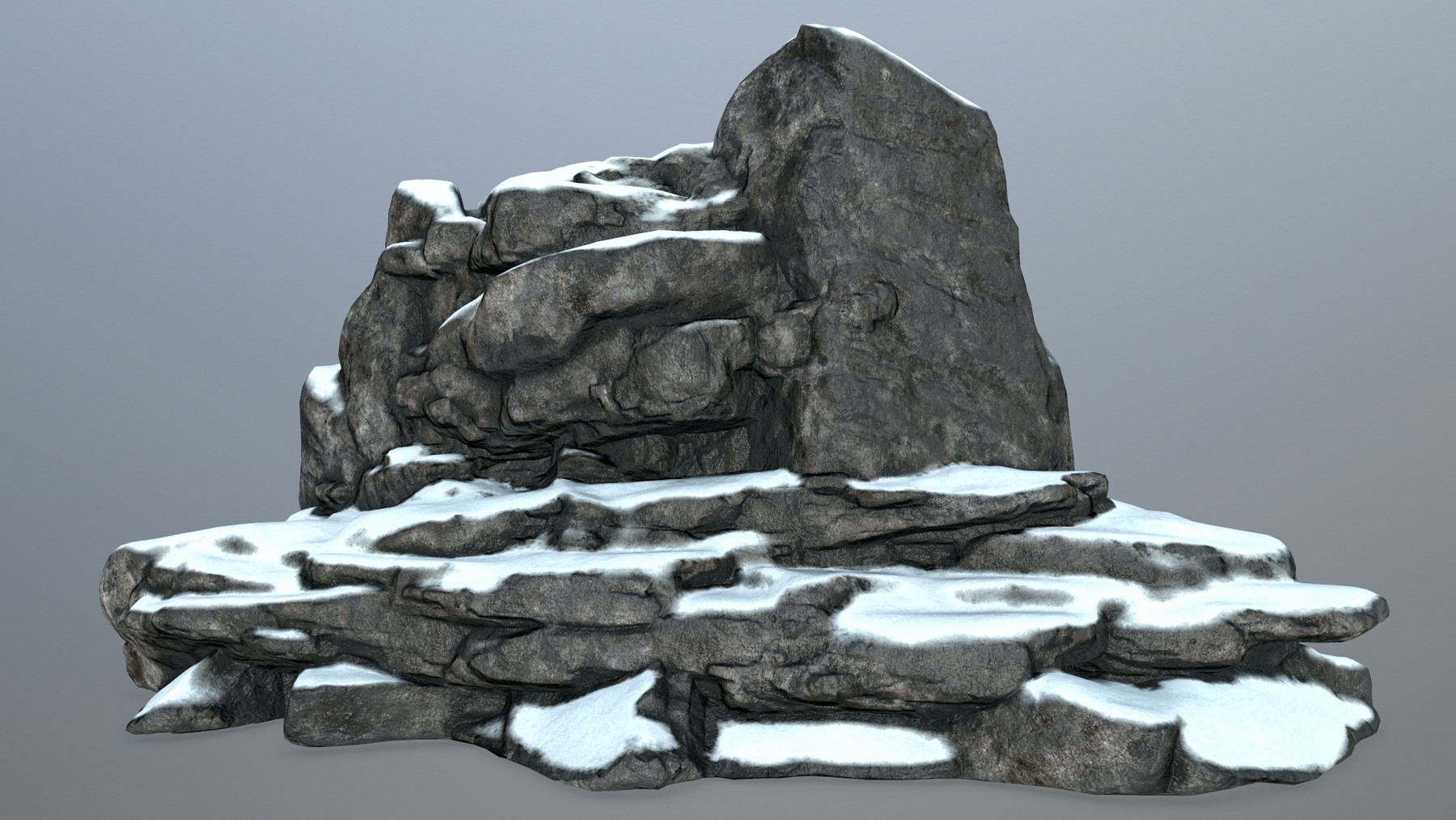 ArtStation - snow rocks | Resources