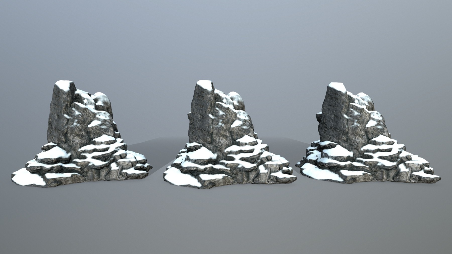 ArtStation - snow rocks | Resources