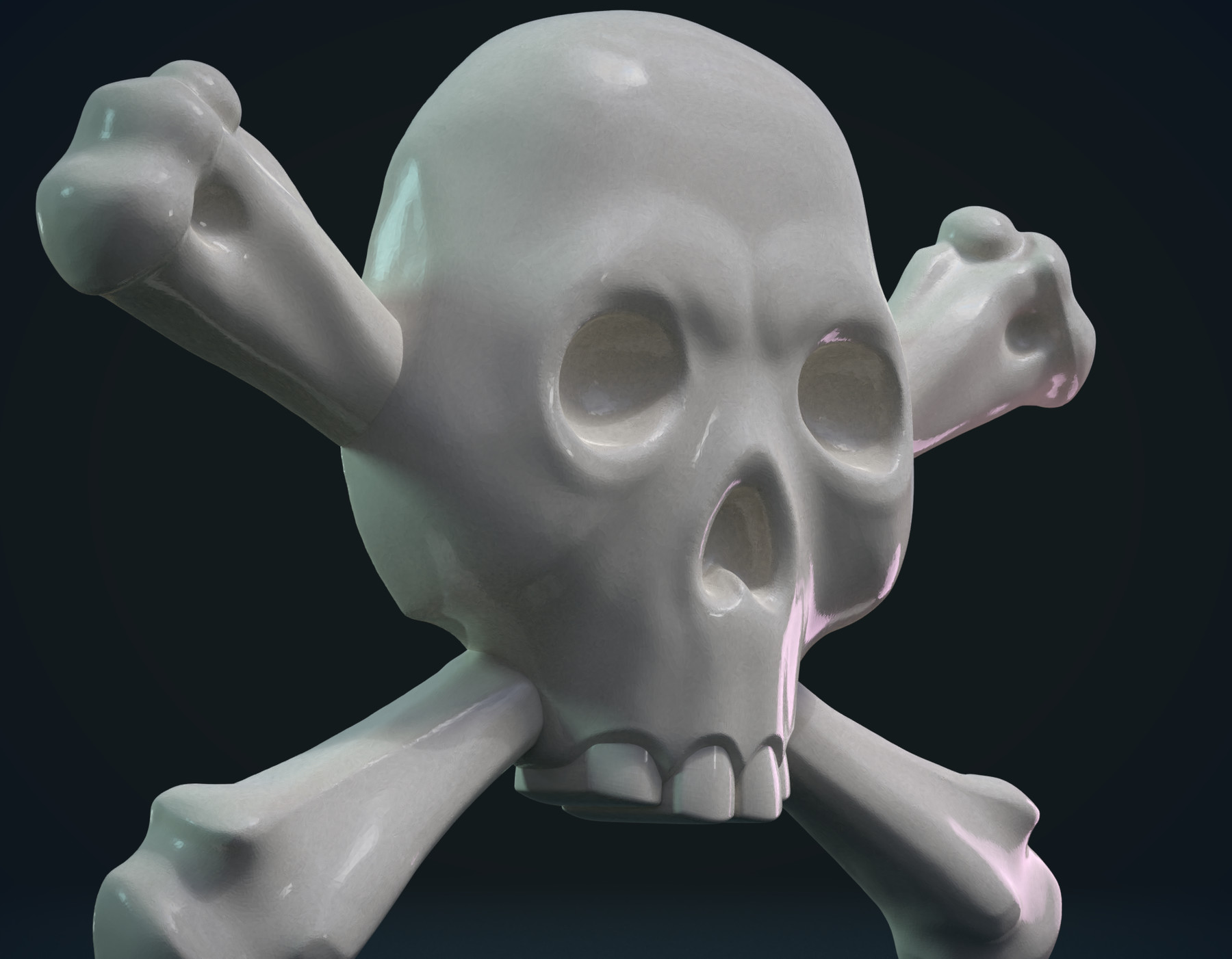 ArtStation - Simple Skull Relief | Resources
