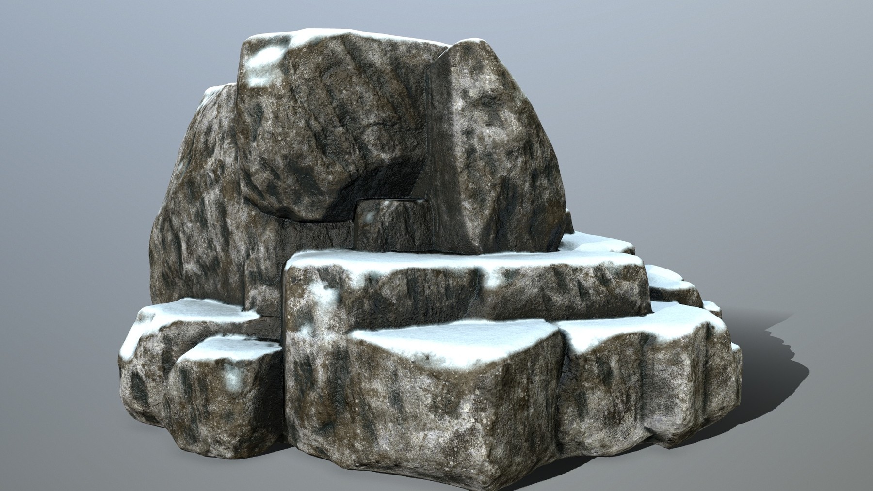 ArtStation - snow rocks | Resources