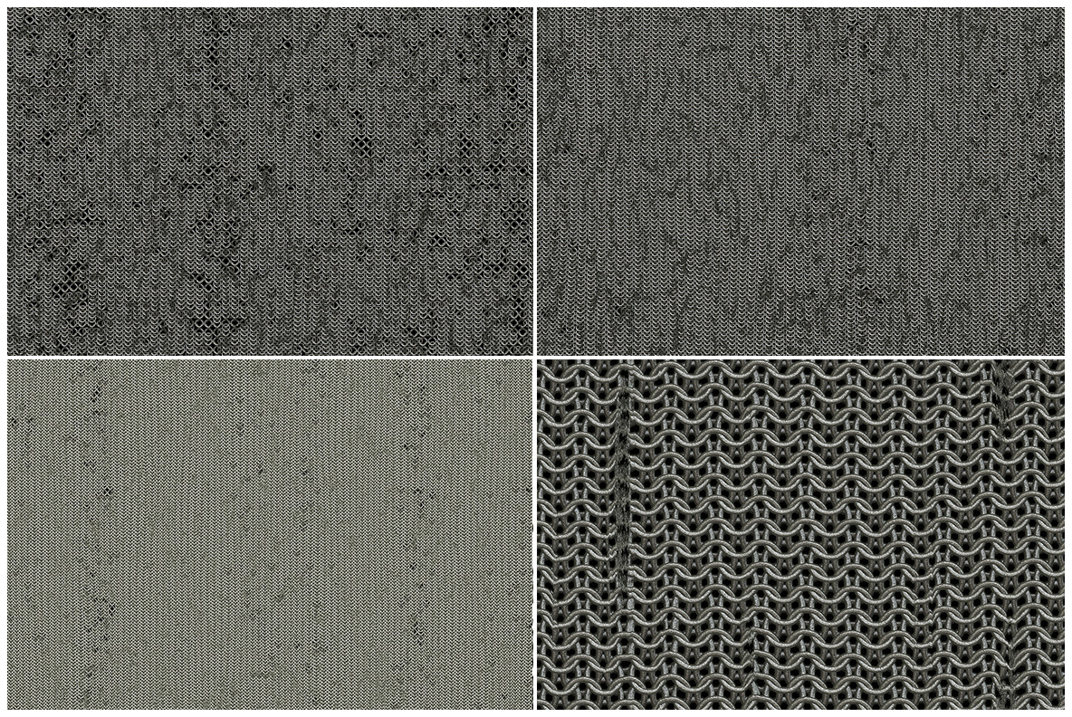 ArtStation - 20 Chain Mail Background Textures | Resources
