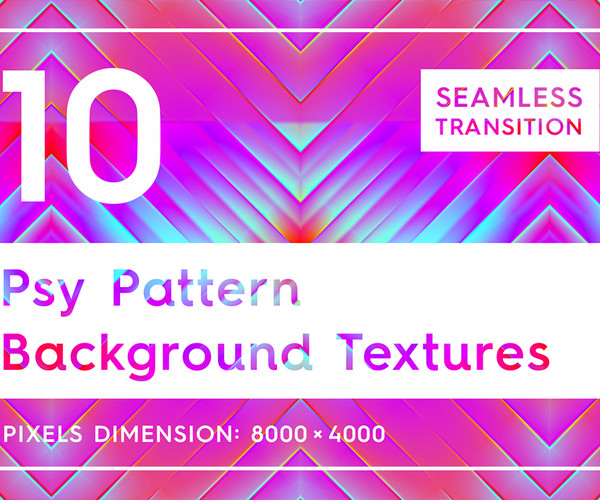 ArtStation - 10 Psy Pattern Background Textures | Artworks