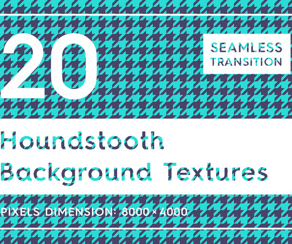 ArtStation - 20 Houndstooth Background Textures | Artworks