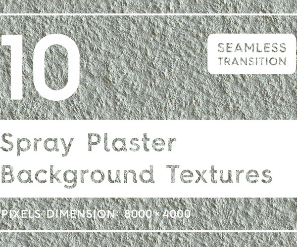 ArtStation - 10 Spray Plaster Background Textures | Resources
