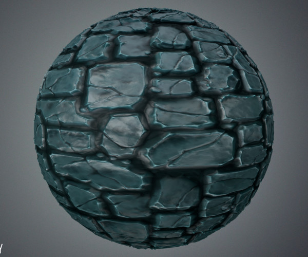 ArtStation - Stone Tile Vol.06 - Hand Painted Texture Pack | Game Assets