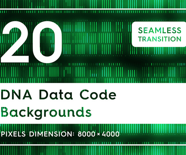 ArtStation - 20 Dna Data Code Backgrounds | Artworks