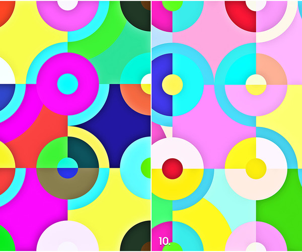 ArtStation - 10 Circle Quarters Backgrounds | Artworks