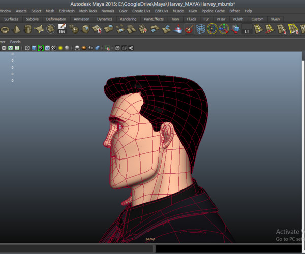 ArtStation - Harvey Stylized Male Character 3D model | Resources
