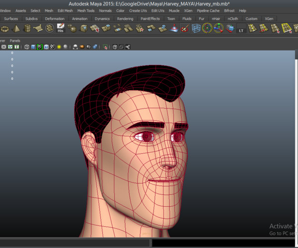 ArtStation - Harvey Stylized Male Character 3D model | Resources
