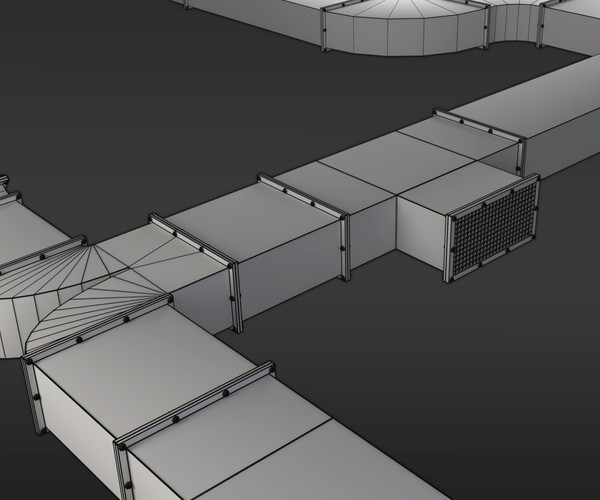 ArtStation - Complete Ventilation Duct Pack | Resources
