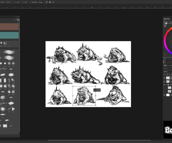 ArtStation - Painting the Disgusting Part 1 – Painting Disturbing ...