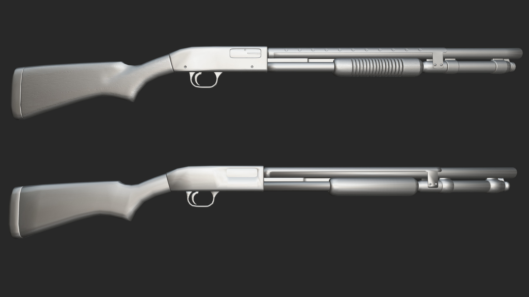 ArtStation - Shotgun M590 PBR | Game Assets