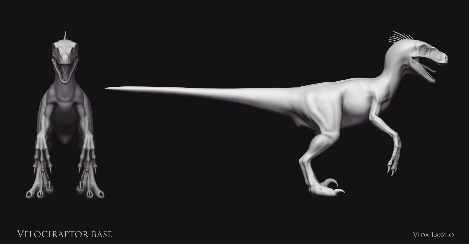 ArtStation - Velociraptor_base | Resources