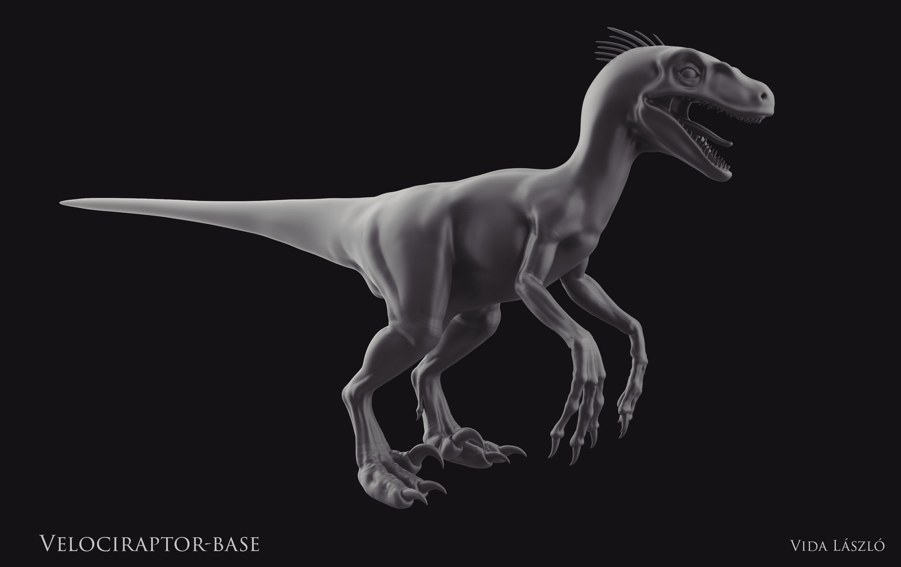 ArtStation - Velociraptor_base | Resources