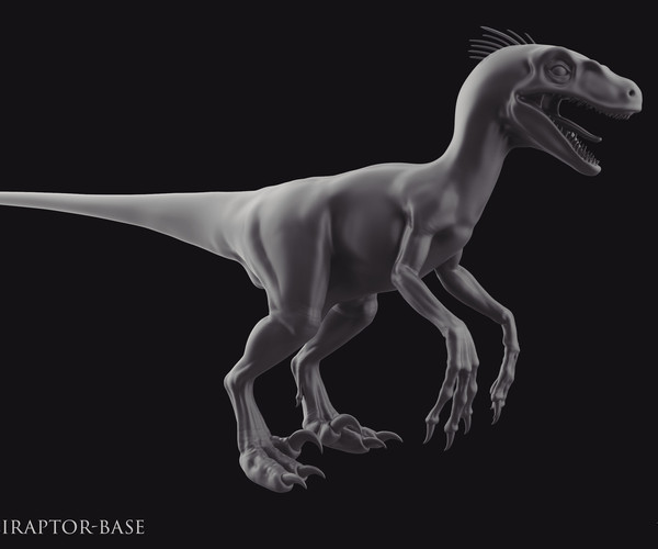 ArtStation - Velociraptor_base | Resources