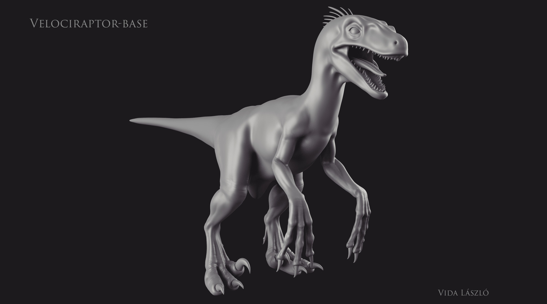 ArtStation - Velociraptor_base | Resources