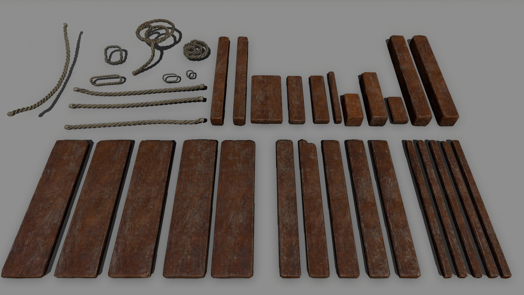ArtStation - Wood_and_Rope | Resources