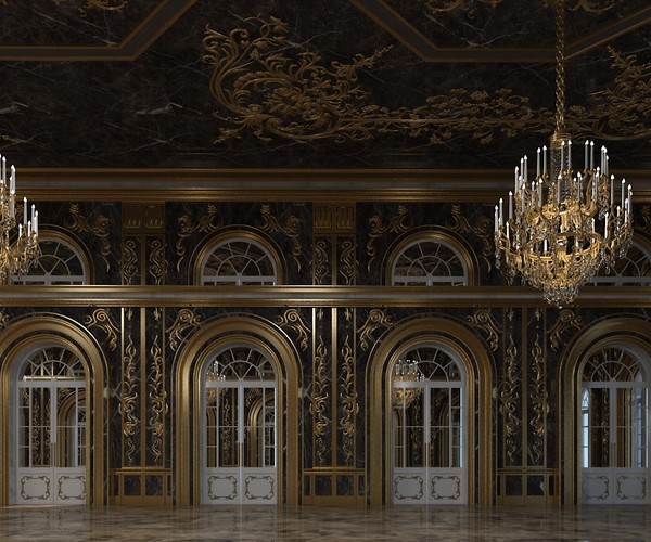 ArtStation - Classic Interior 314 | Resources