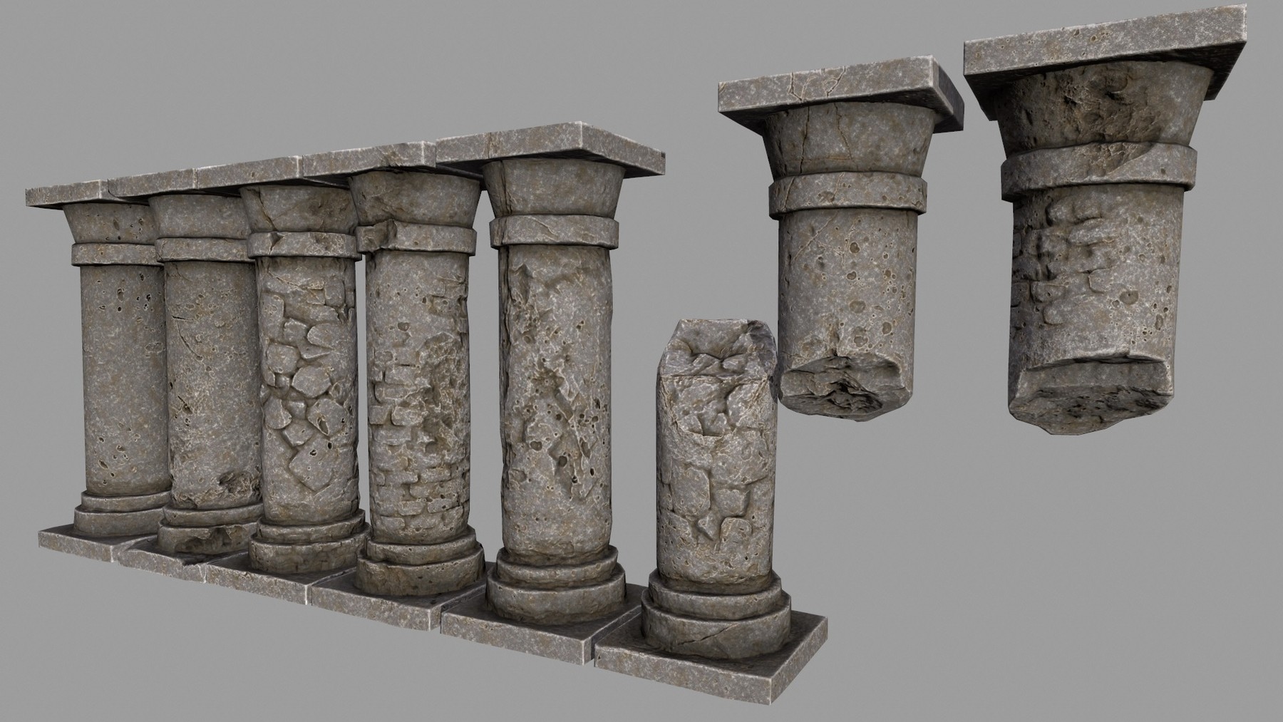 ArtStation - Pillar_Set_1 | Resources