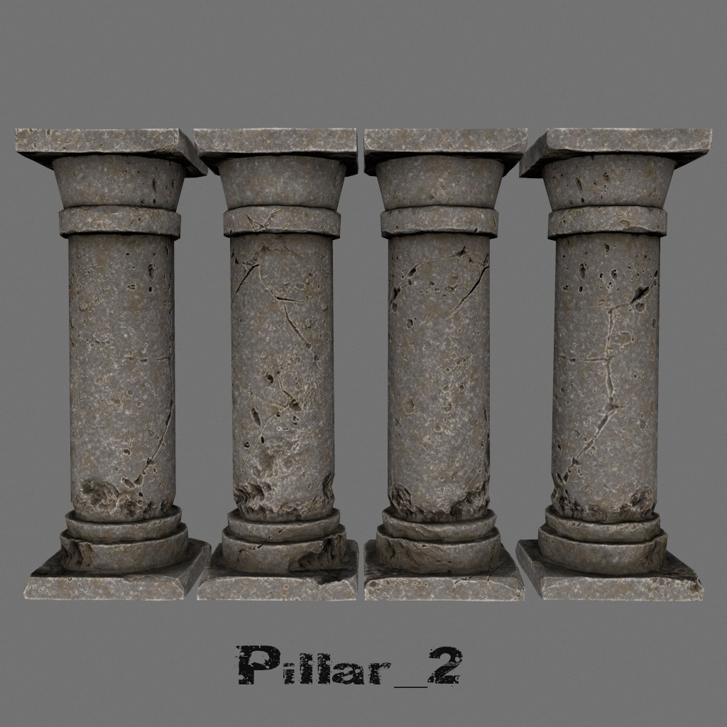 ArtStation - Pillar_Set_1 | Resources