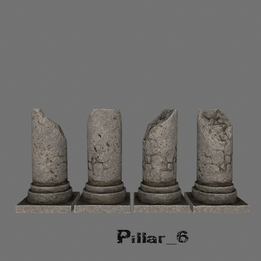 ArtStation - Pillar_Set_1 | Resources