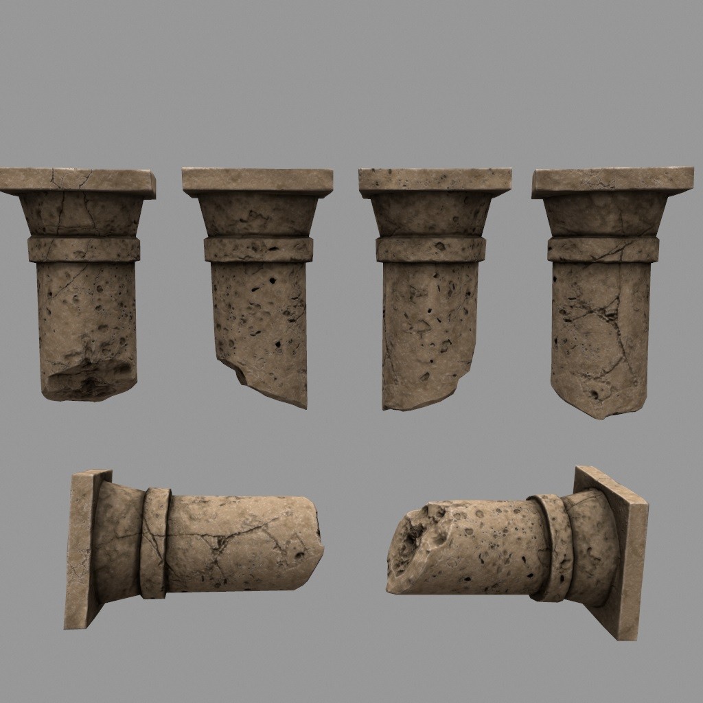 ArtStation - Pillar_Set | Resources