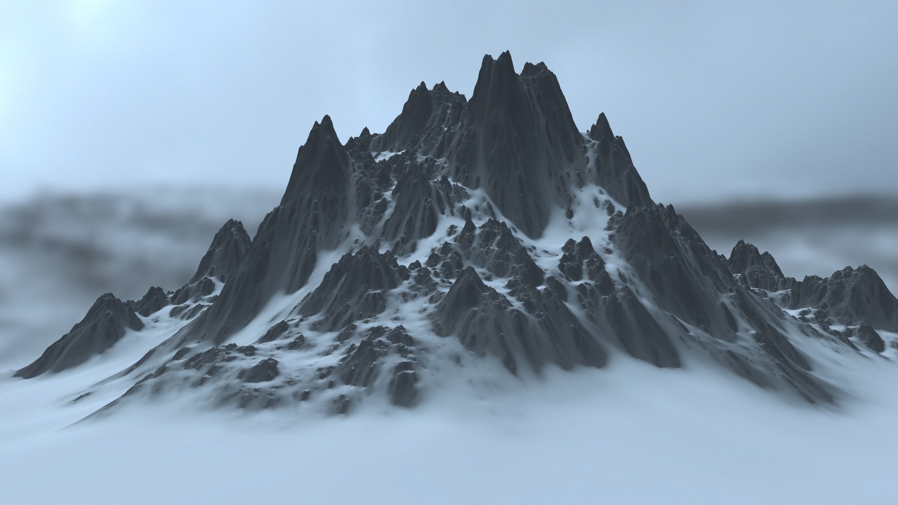 ArtStation - Snow_Mountain | Resources