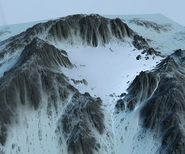 ArtStation - Snow_Volcano | Resources