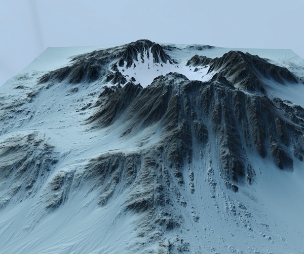 ArtStation - Snow_Volcano | Resources