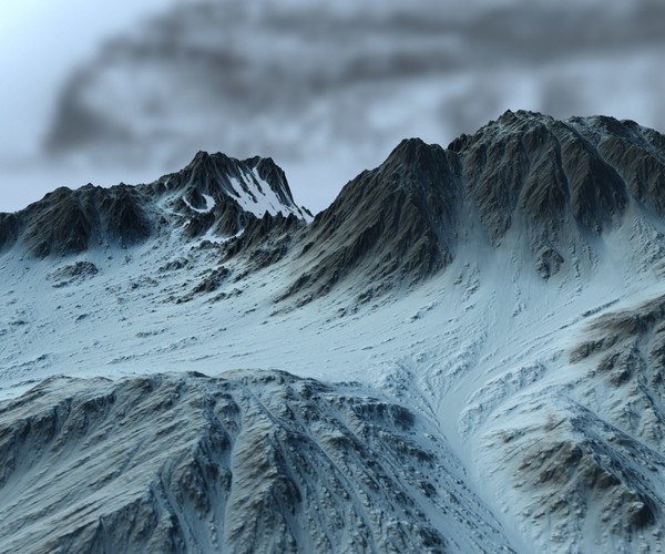 ArtStation - Snow_Volcano | Resources