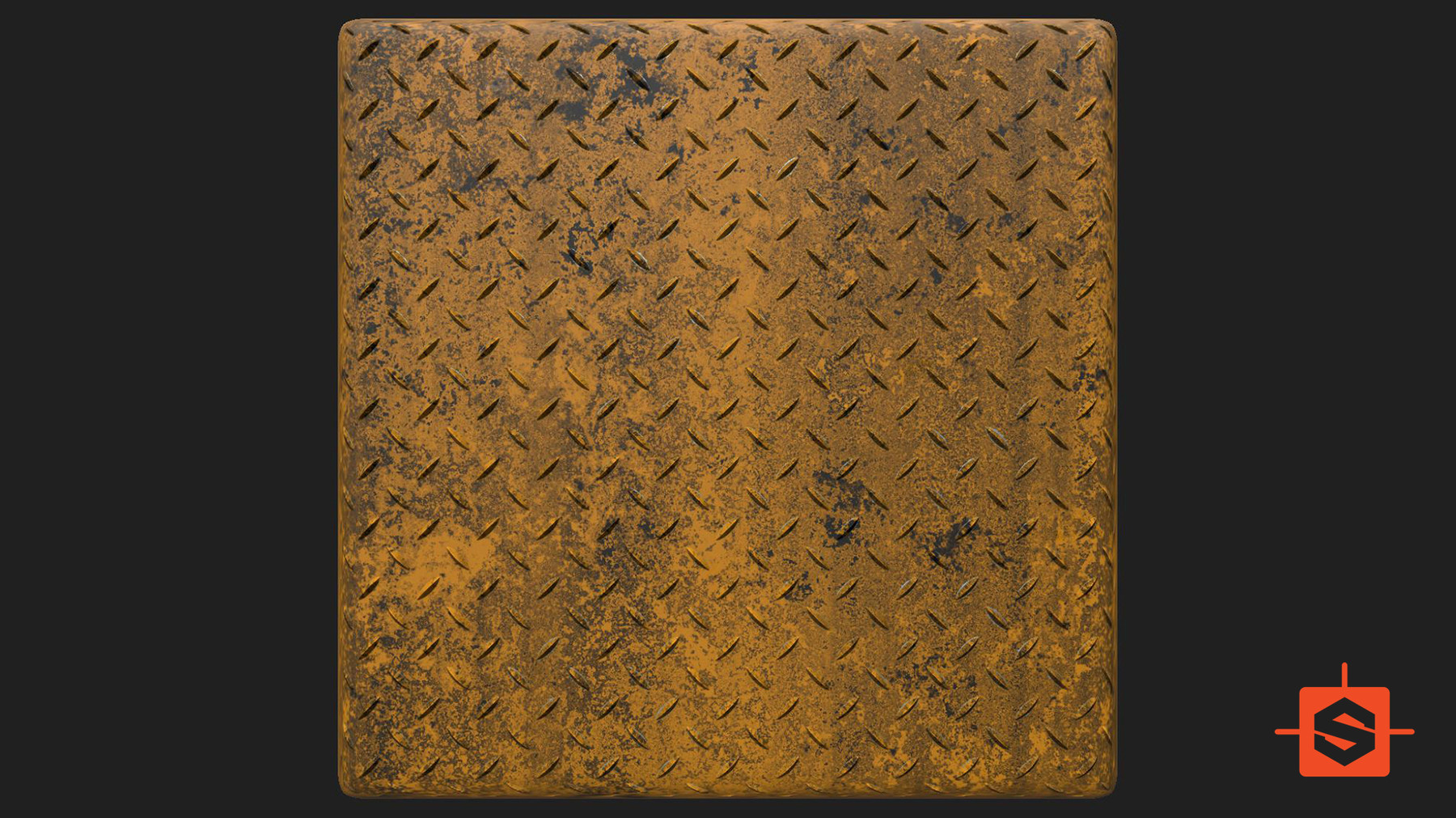 ArtStation - PBR Painted Metal Floor Dirty Texture | Game Assets