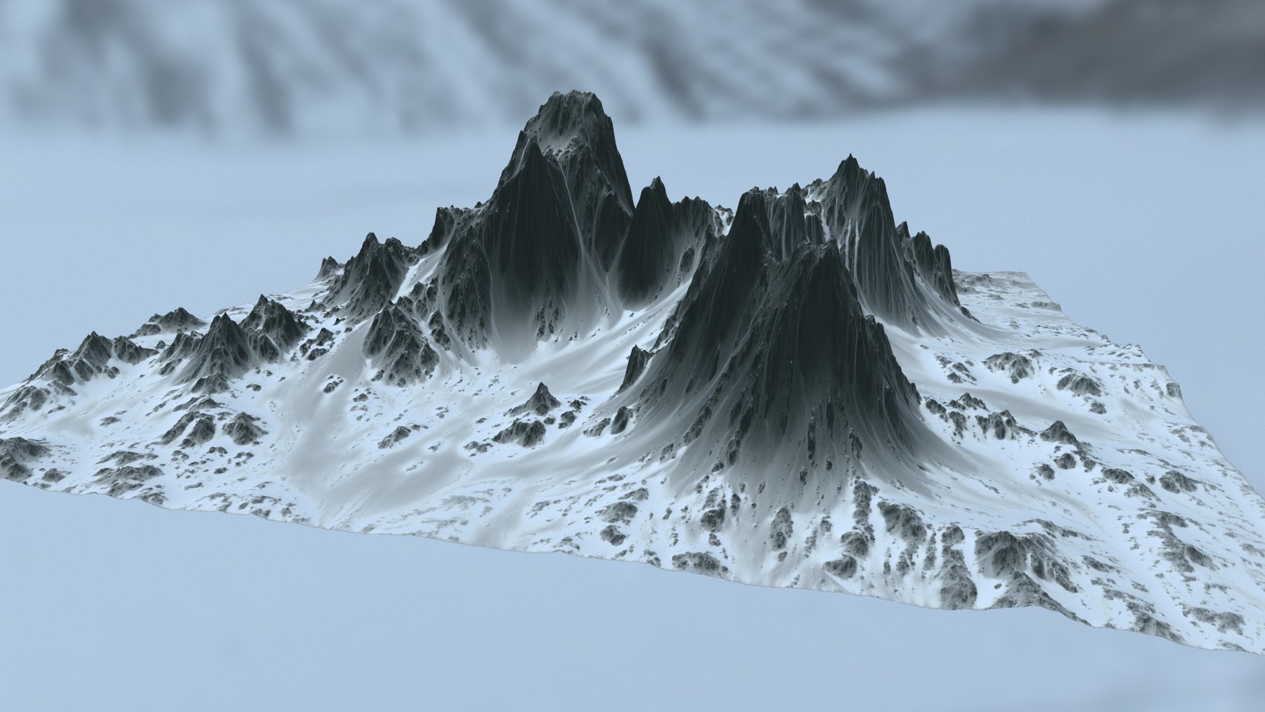 ArtStation - Snow_Mountain_1 | Resources