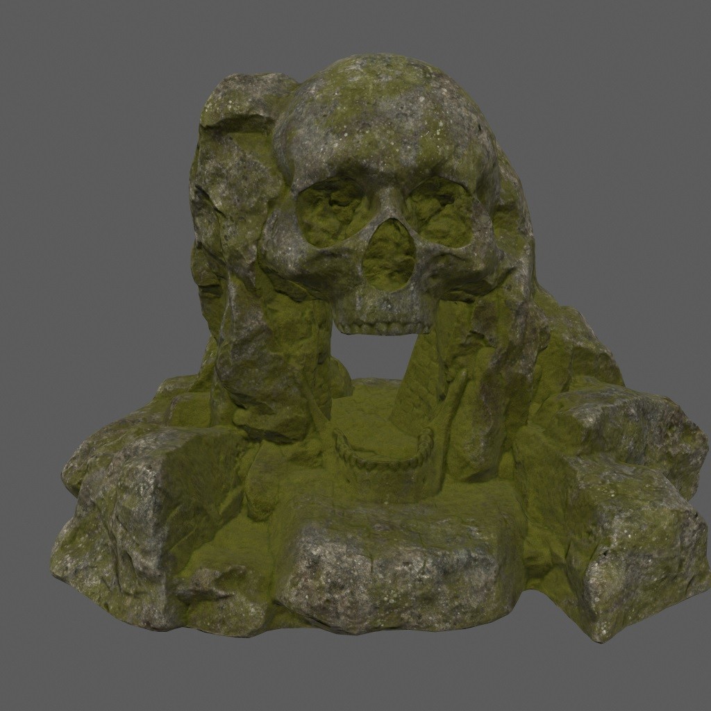 ArtStation - skull cave | Resources
