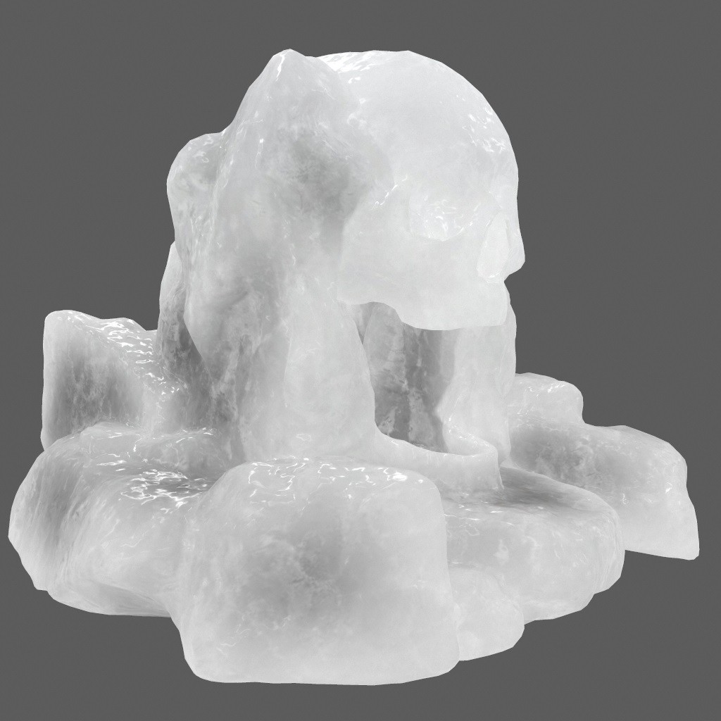 ArtStation - ice skull cave | Resources