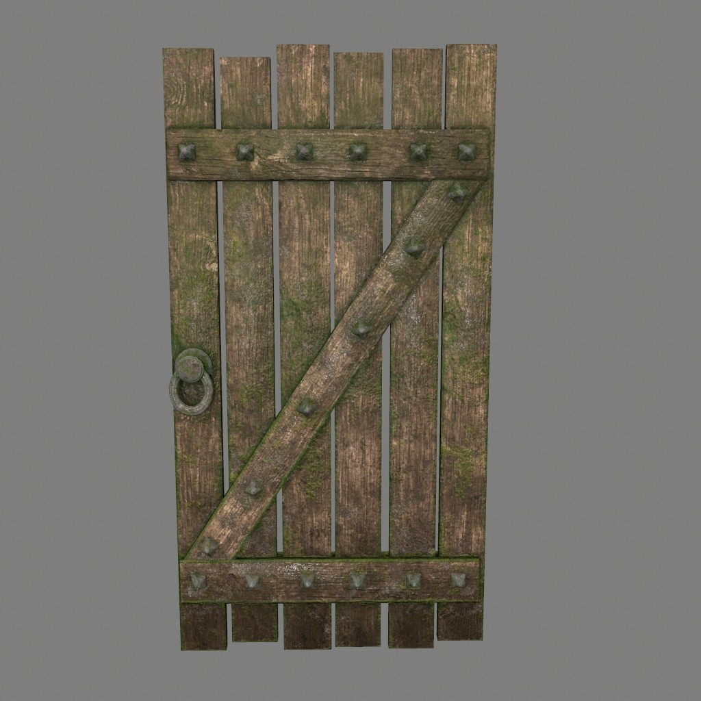 ArtStation - Medieval_Door | Resources
