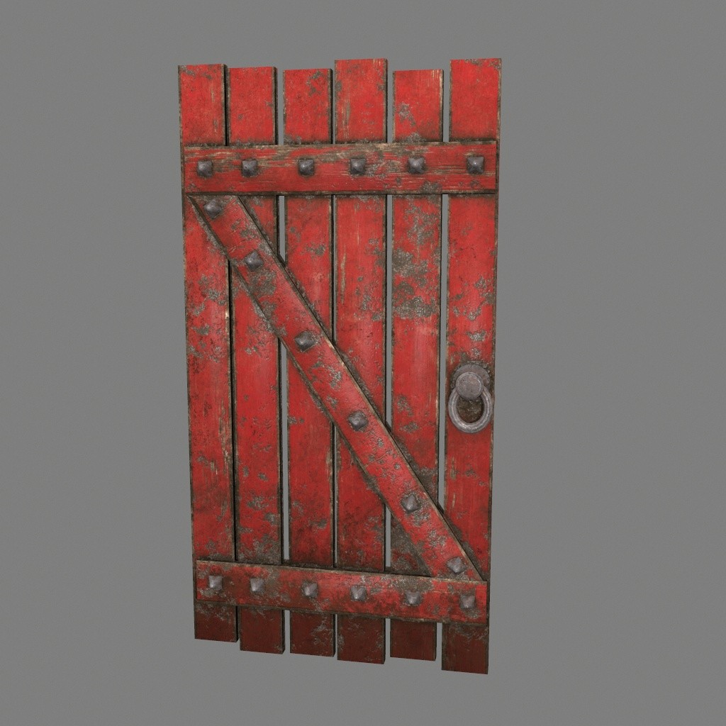 ArtStation - Medieval_Door | Resources