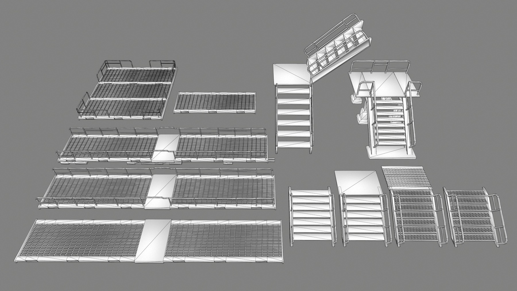 ArtStation - stairs low poly | Resources