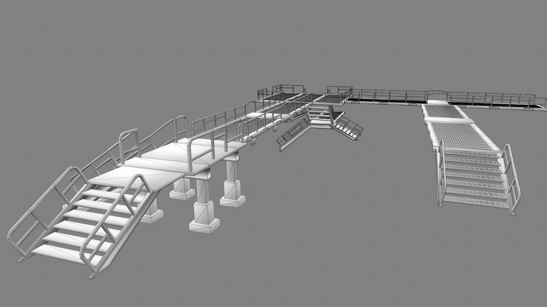 ArtStation - stairs low poly | Resources