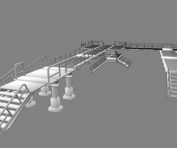 ArtStation - stairs low poly | Resources