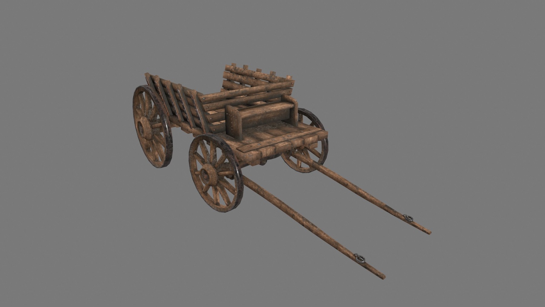 ArtStation - Wooden_Cart | Game Assets